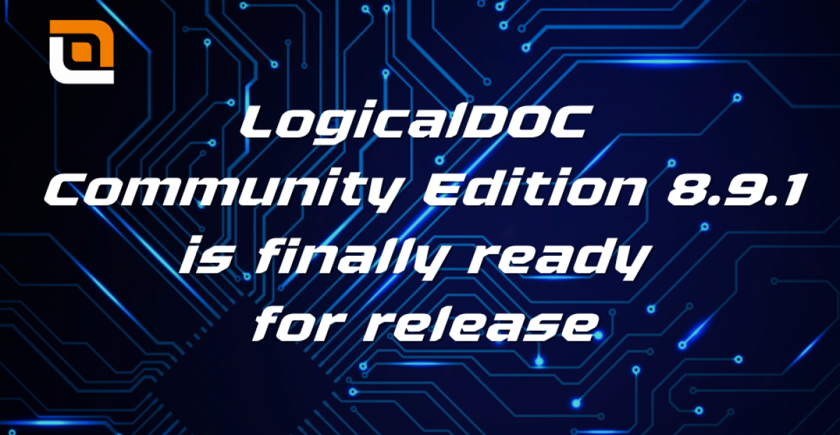 LogicalDOC Community Edition 8.9.1 - LogicalDOC